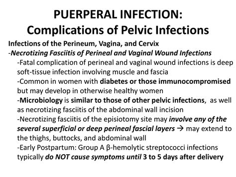 Obstetrics Puerperal Infection Pdf