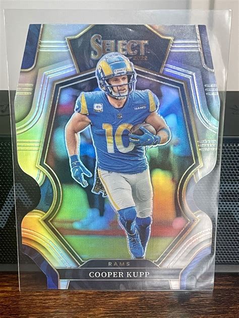 2022 Panini Select Premier Level Silver Prizm 158 Cooper Kupp For