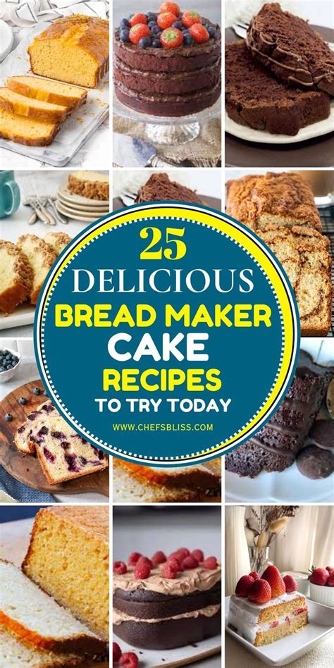 25 Delicious Bread Maker Cake Recipes To Try In 2025 Bread Machine Recipes Easy Bread