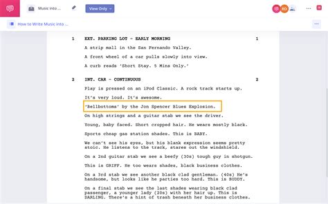 How To Write Music Into A Screenplay Examples Tips