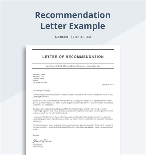 What To Write In An Employee Recommendation Letter Infoupdate Org