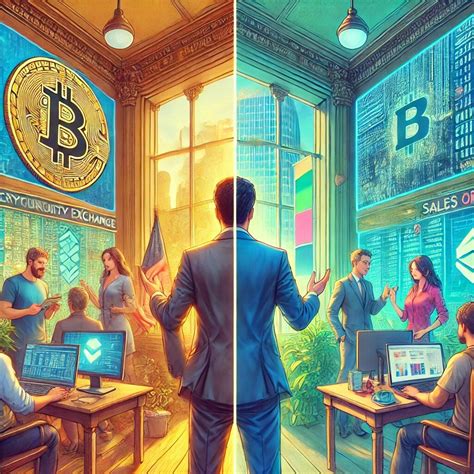 仮想通貨取引所と販売所の違いとは？