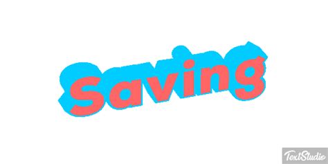 Saving Word Animated  Logo Designs