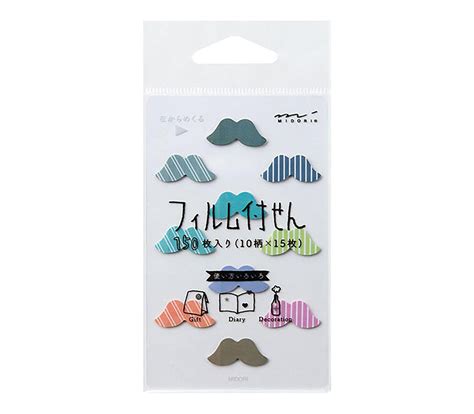 Midori Pegatinas Mini Bigotes Paperfam