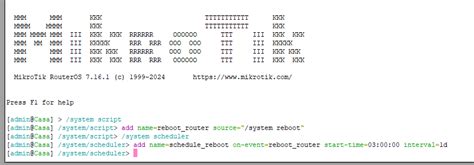¿cómo Programar Un Router Mikrotik Para Que Se Reinicie Solo Jazim Corp