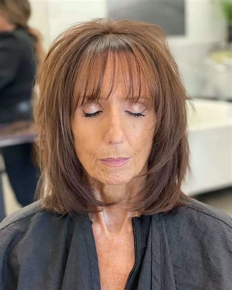Layered Bob Hairstyles For Women Over 60 Modern Short And Medium