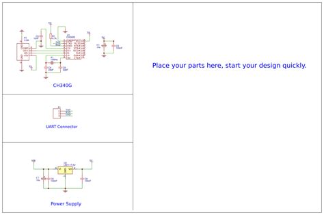 ch340 usb to ttl resources easyeda