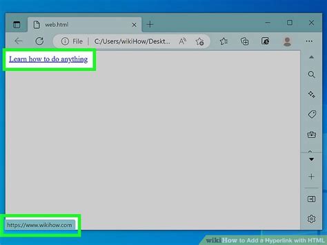 How To Add A Hyperlink With HTML Steps With Pictures