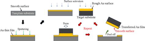Figure 1 From Template Stripping Process Combined With Polyimide And