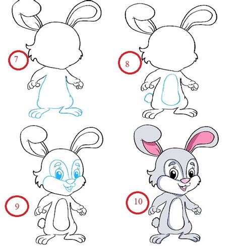 Rất Hay Cách Vẽ Con Thỏ đơn Giản Cute đẹp Nhất Dễ Thương Cho Bé