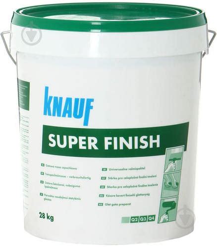 Шпаклевка KNAUF SUPER FINISH 28кг, цена 702 грн - Prom.ua (ID#1414904115)