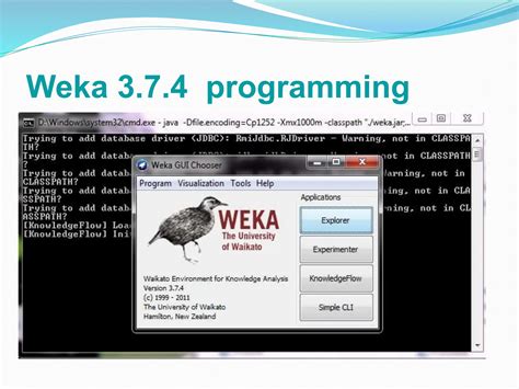 Lecture Weka Of Data Mining Algorithms Yaser Issam Hamodi Aljanabi Pptx