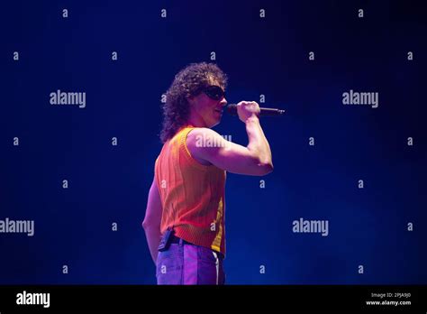 Don Broco Live At First Direct Arena Leeds Uk 23rd March 2023 Stock