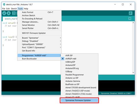 Spresense Arduino Library Getting Started Guide