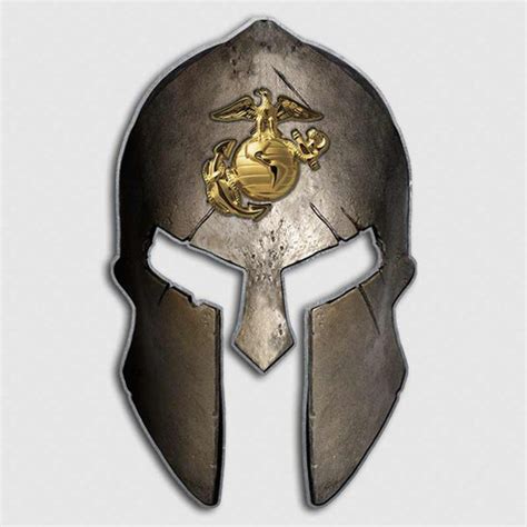American Flag Spartan Helmet Decal Military Warrior Stickers