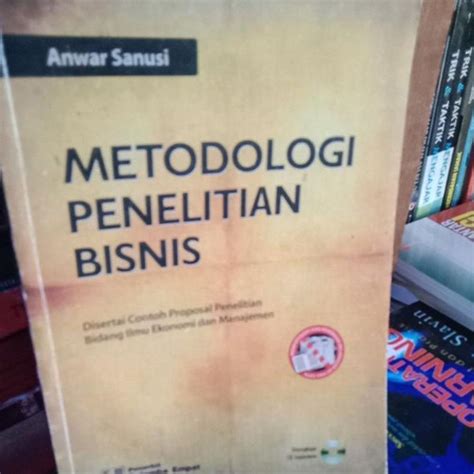 Jual Metodologi Penelitian Bisnis Disertai Contoh Proposal Penelitian