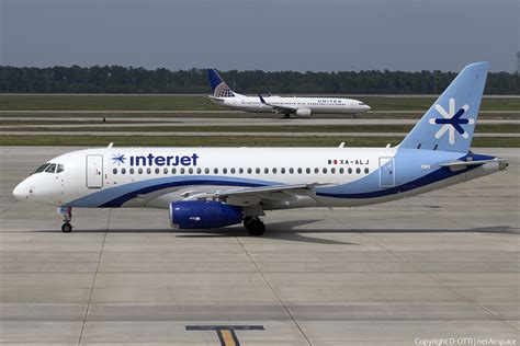 Interjet Sukhoi Superjet 100 95b Xa Alj Photo 537652 • Netairspace