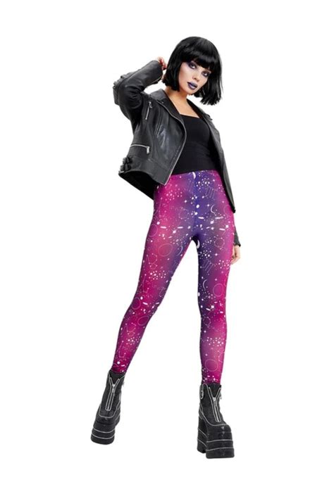 Galactic Print Leggings Perth Hurly Burly