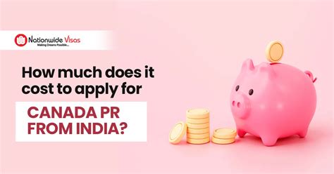 Canada Pr Visa Fees In Indian Rupees In 2025 Updated List