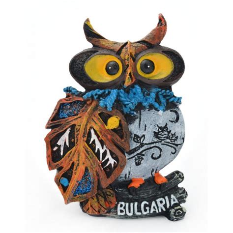 Декоративна фигурка във формата на бухал върху клон подаръци Podobro CoМ сувенири подаръци склад