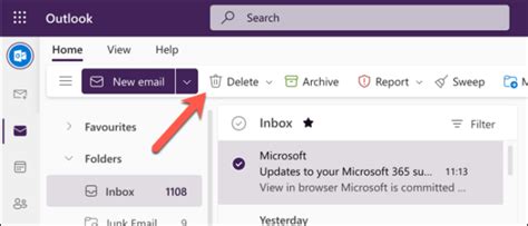 How To Delete Multiple Emails In Microsoft Outlook