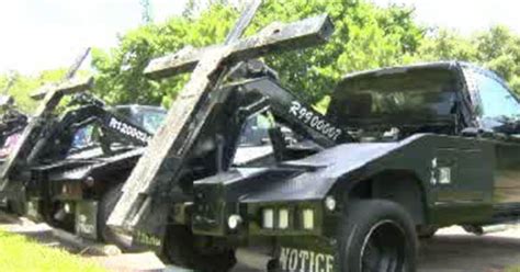 Tow Truck Procession Honors Slain Driver Cbs Miami