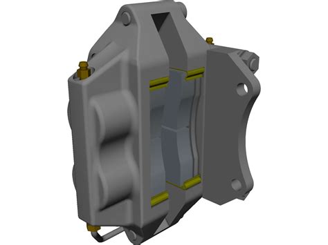 Brake Caliper Cad Model 3dcadbrowser