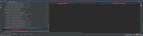 Type Comxxxxxxbuildconfig Is Defined Multiple Timestype Is