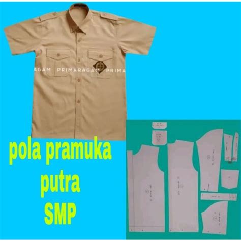 Pola Pramuka Putra Smppola Seragam Pramuka Putralaki Lakiplastik