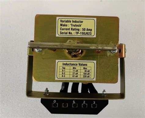 5 Amp To 200 Amp Copper Variable Inductor At ₹ 19450 Piece In Pimpri Chinchwad Id 2851636880630