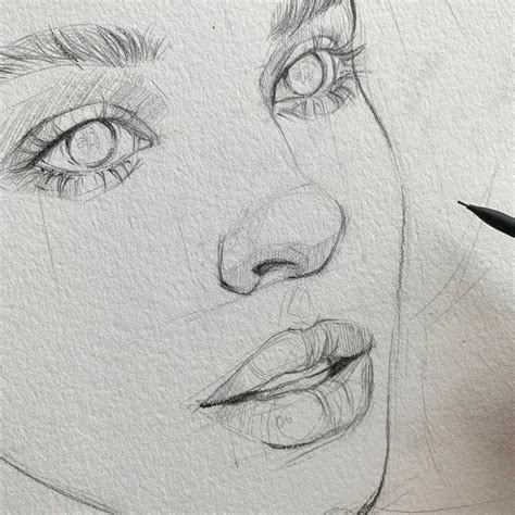 Как легко нарисовать лицо девушки 32 фото