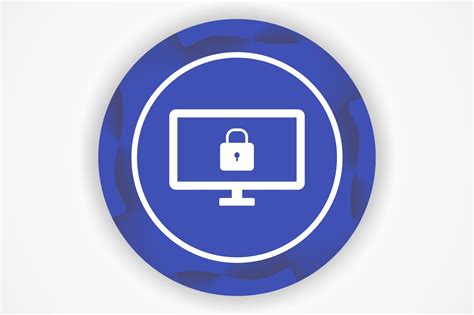 protected system icon graphic by graphic nehar · creative fabrica