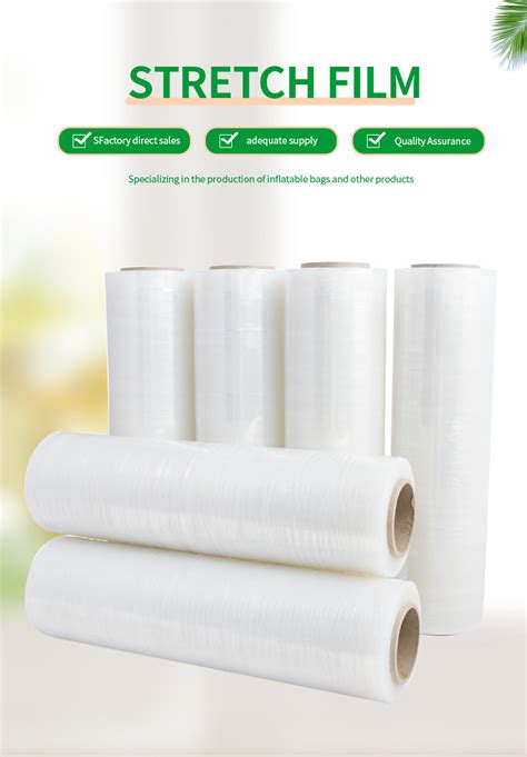 China Pallets Packaging Casting Way Clear Lldpe Pallet Wrap Stretch Film Manufacturers And
