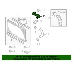 2008-2021 Subaru Upper Hose 45161AG000 | Subaru Parts Store