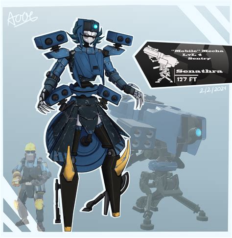 Senathra The Mecha Lvl 4 Sentry Tf2 By A 006 On Deviantart
