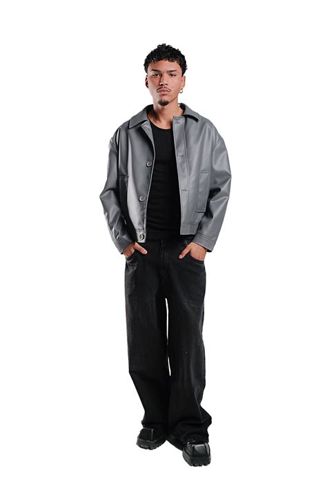 Maverick Jacket In Grey Decked Out