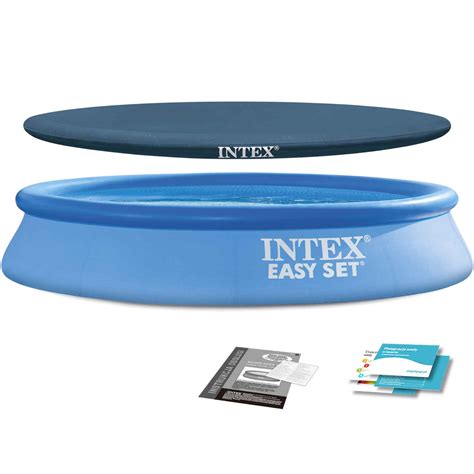 Piscine Gonflable Easy Set Intex X M Couverture NP Piscine Spa Et Jacuzzi Pas