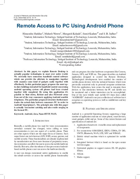 pdf remote access to pc using android phone