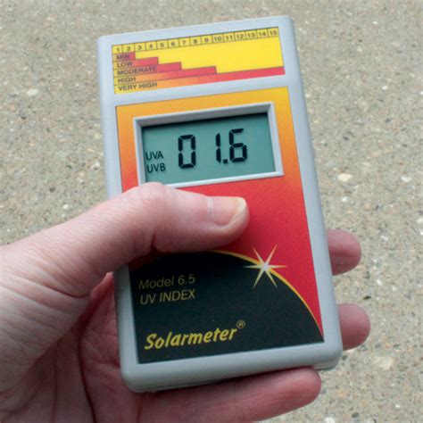 Light And Color Solarmeter Model 6 5 Uv Index Meter