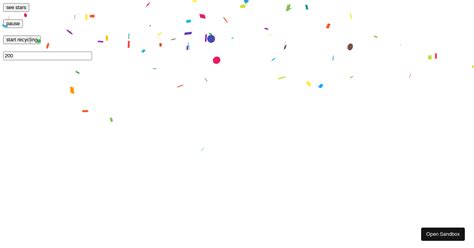 React Confetti Codesandbox