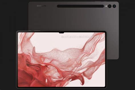 Samsung Galaxy Tab S9 Ultra เผยภาพเรนเดอร์ตัวเครื่องแบบเต็ม ๆ ได้ดีไซน์