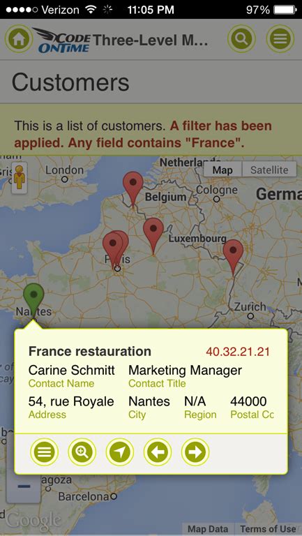 Code On Time Introducing Map View Style In Touch UI
