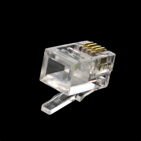 Conector 4x4 Rj12 Macho Eletropeças Comercial Eletrônica Ltda