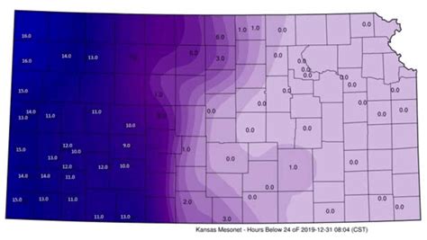 Wind Chill Analysis Tool From Kansas Mesonet K State Turf And