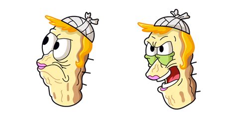 Spongebob Flattened Mrs Puff Cursor Custom Cursor