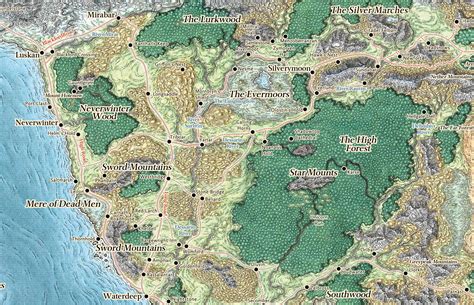 Mapa Dos Atois Famosos