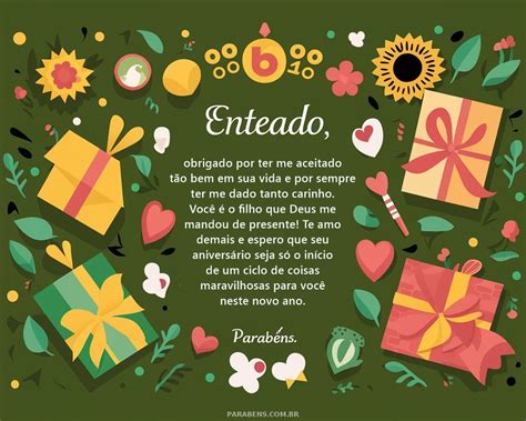 47 Mensagens de Aniversário para Enteado