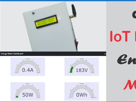 Iot Based Energy Meter Project