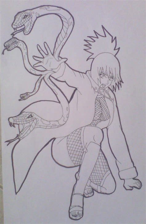 Anko Mitarashi 3 Drawing Lineart By Krizeii On DeviantArt