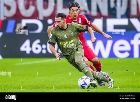 San Siro Stadium Milan Italy October 22 2022 Ismael Bennacer AC